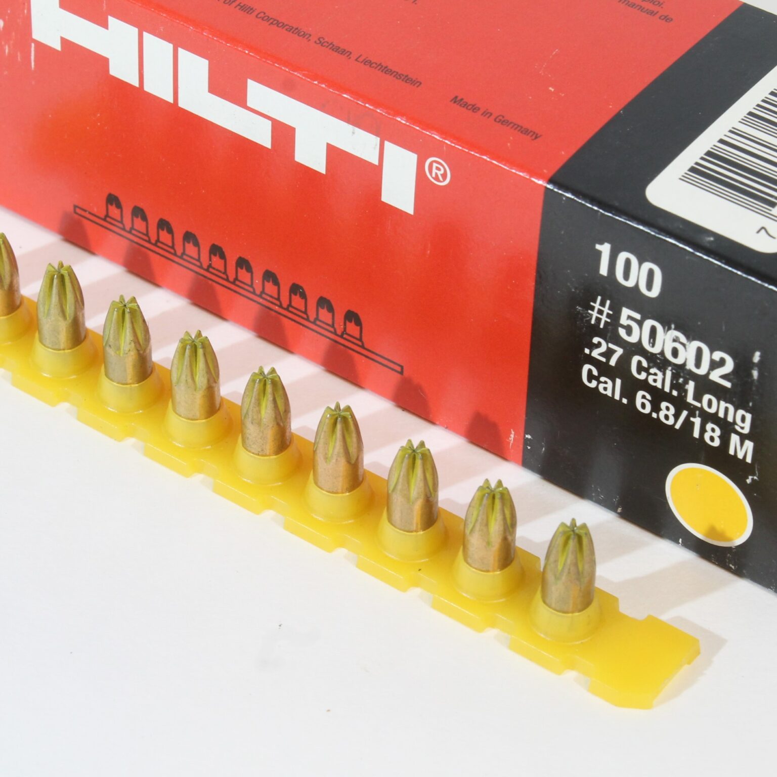 Hilti .27-kaliber lang ammunisjon til DX - Verktøybørsen - Nettbutikk